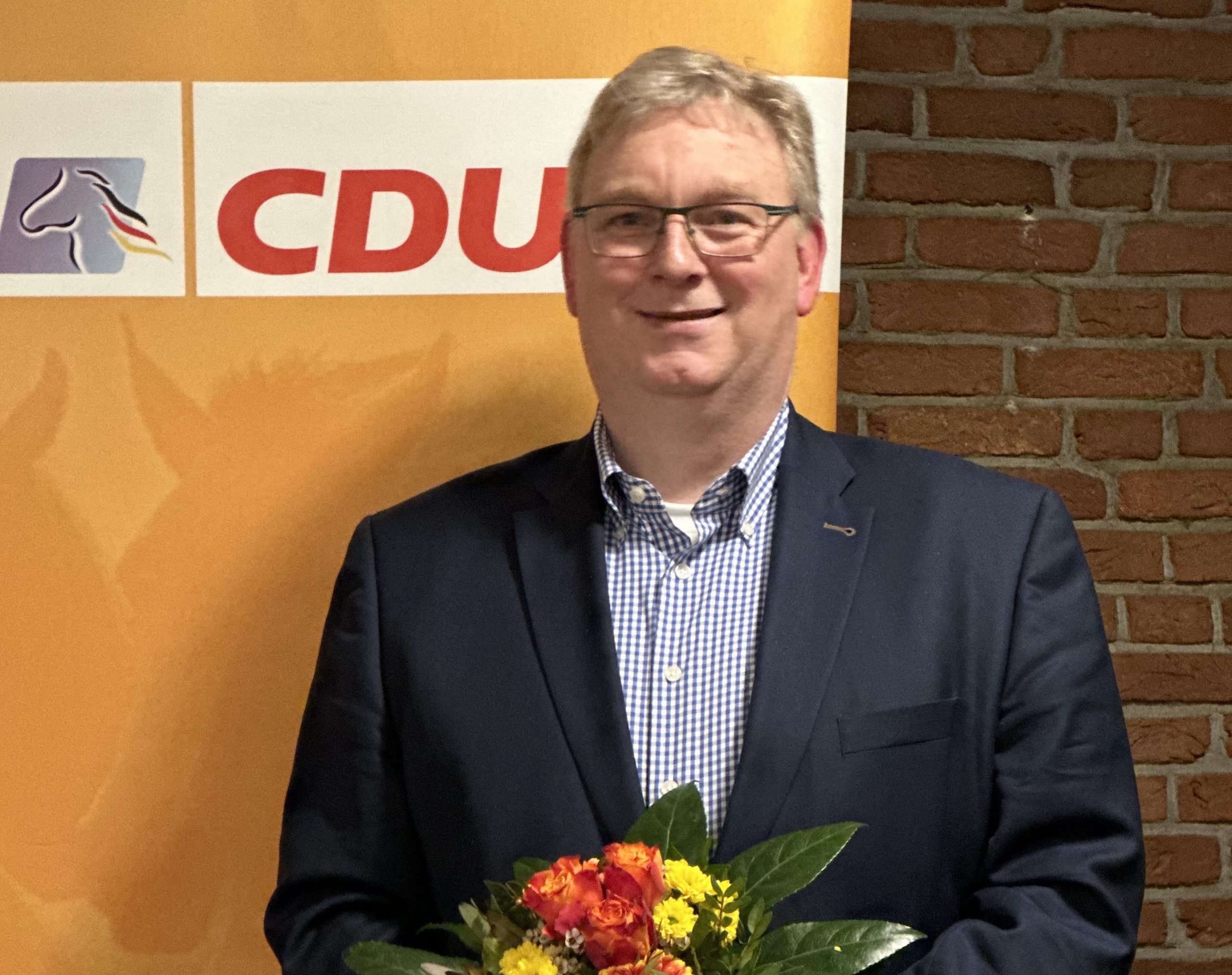 CDU-Spitzenkandidat für das Amt des Samtgemeindebürgermeisters steht ...